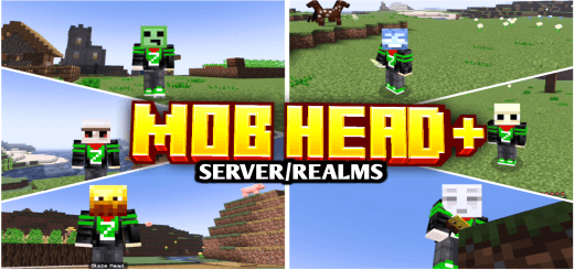 Mob Head+ | Minecraft Addon