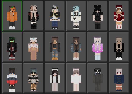 TUSP : RANDOM XX Skin Pack » Minecraft Bedrock Addons