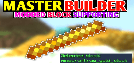 Master Builders Wand | Minecraft Addon