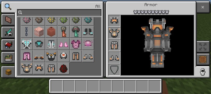 Sci-Fi Armor | Minecraft Addon