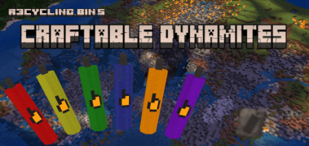 TNT DYNAMITE THROWABLE WEAPONS AND EQUIPMENT | Minecraft Addon
