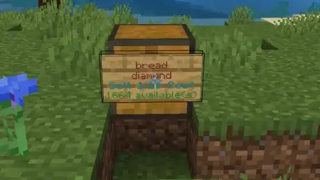 Cube ChestShop Mod | Minecraft Addon