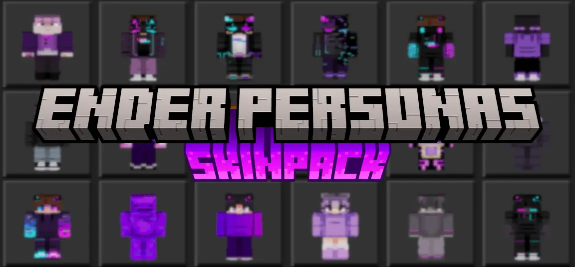 Ender Bro Skin Pack » Minecraft Bedrock Addons