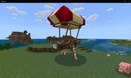 FlyerWork Vanilla Aircraft & Plane Mod | Minecraft Addon