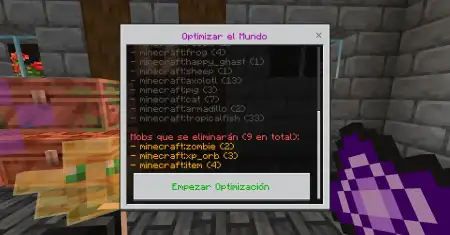 Boost Optimizer Mod Minecraft Addon