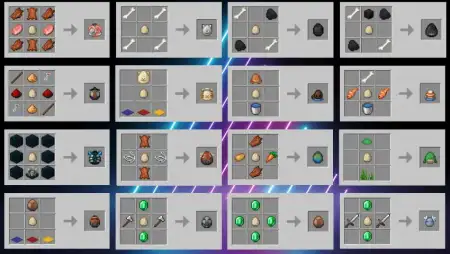 Craftable Spawn Eggs Mod | Minecraft Addon