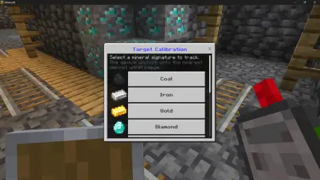 Ore Finder Mod | Minecraft Addon