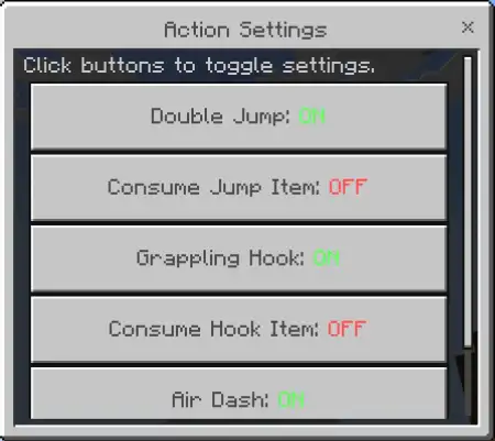 More Actions Mod | Minecraft Addon