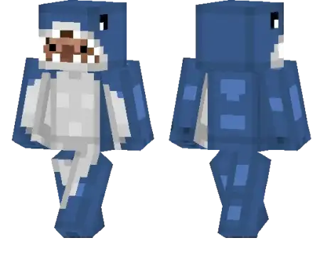 Shark Boy Skin » Minecraft Bedrock Addons