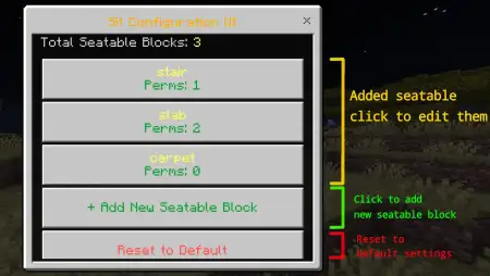 Simple Sit Mod | Minecraft Addon