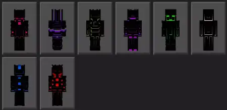 Void Walkers Skin Pack » Minecraft Bedrock Addons