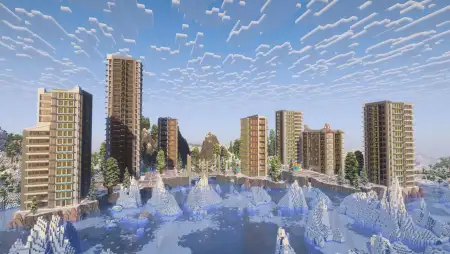 Winter City | Minecraft Map
