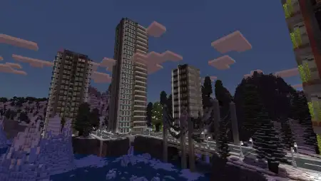Winter City | Minecraft Map