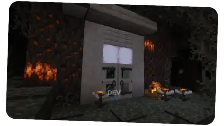 Glass Doors Mod | Minecraft Addon