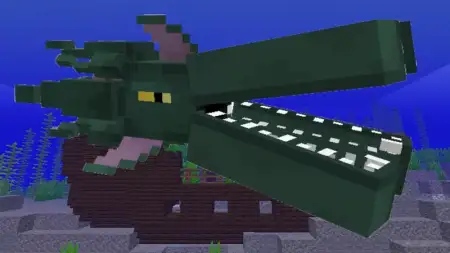 The Monster of the Ocean Depths | Minecraft Addon / Texture Pack