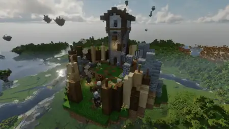 Floating Islands Mod | Minecraft Addon