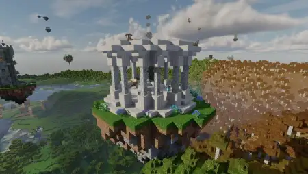 Floating Islands Mod | Minecraft Addon
