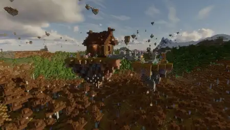 Floating Islands Mod | Minecraft Addon